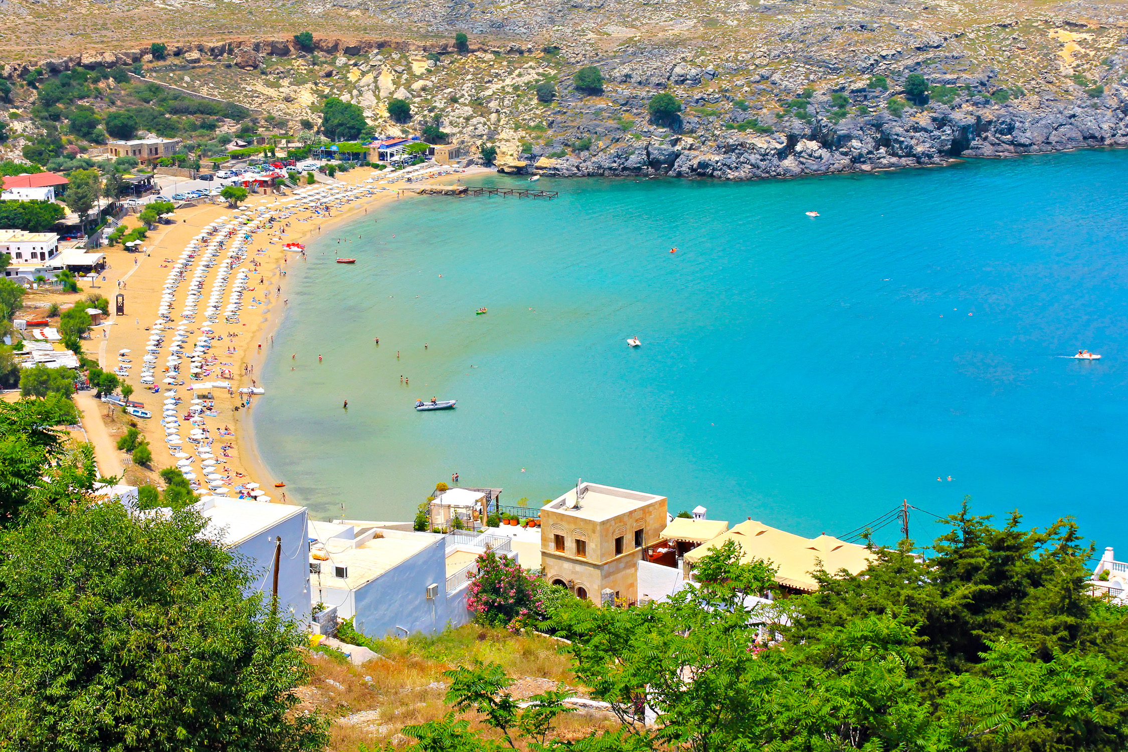 Rhodos: 3* Coralli Apartments mit Flug für 96€